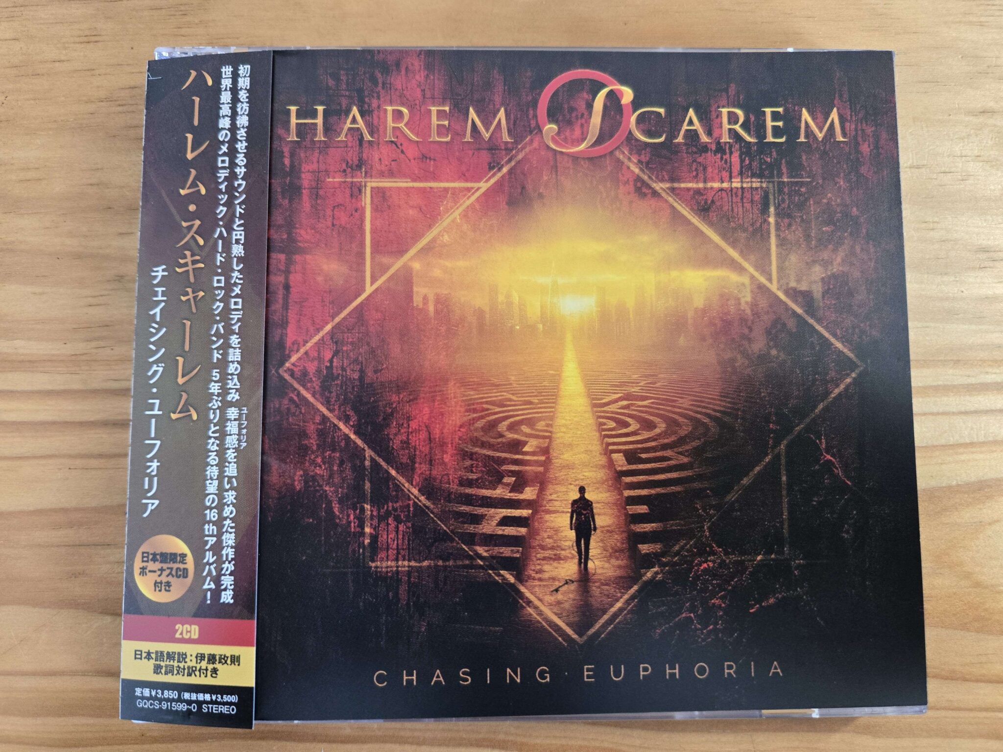 【レビュー】 Chasing Euphoria / Harem Scarem (2025) - TASHINAMI MUSIC